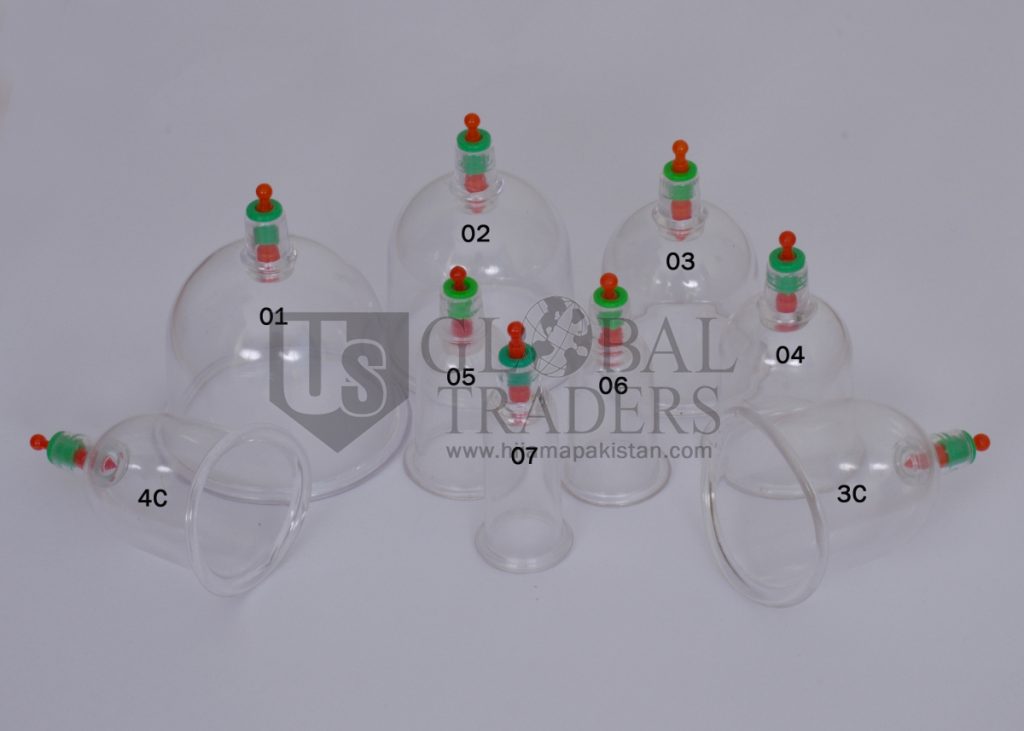 All Sizes Hijama Cups - Hijama Pakistan